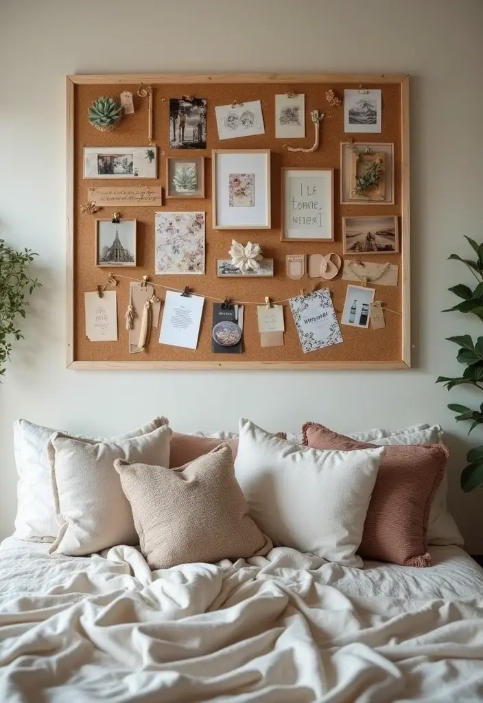 30 Cork Board Ideas for Bedroom Aesthetic That Inspire You Daily ...